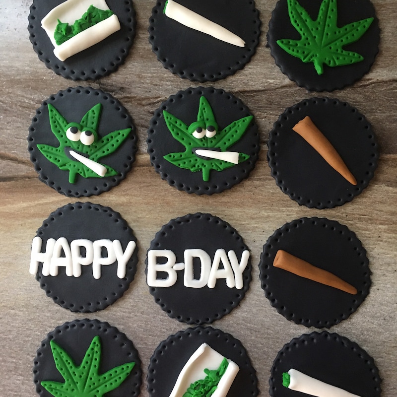 4/20 Cupcake Topper - Etsy