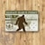 Bigfoot Search Permit 2x3.5 Wallet-sized Metal Card - Etsy