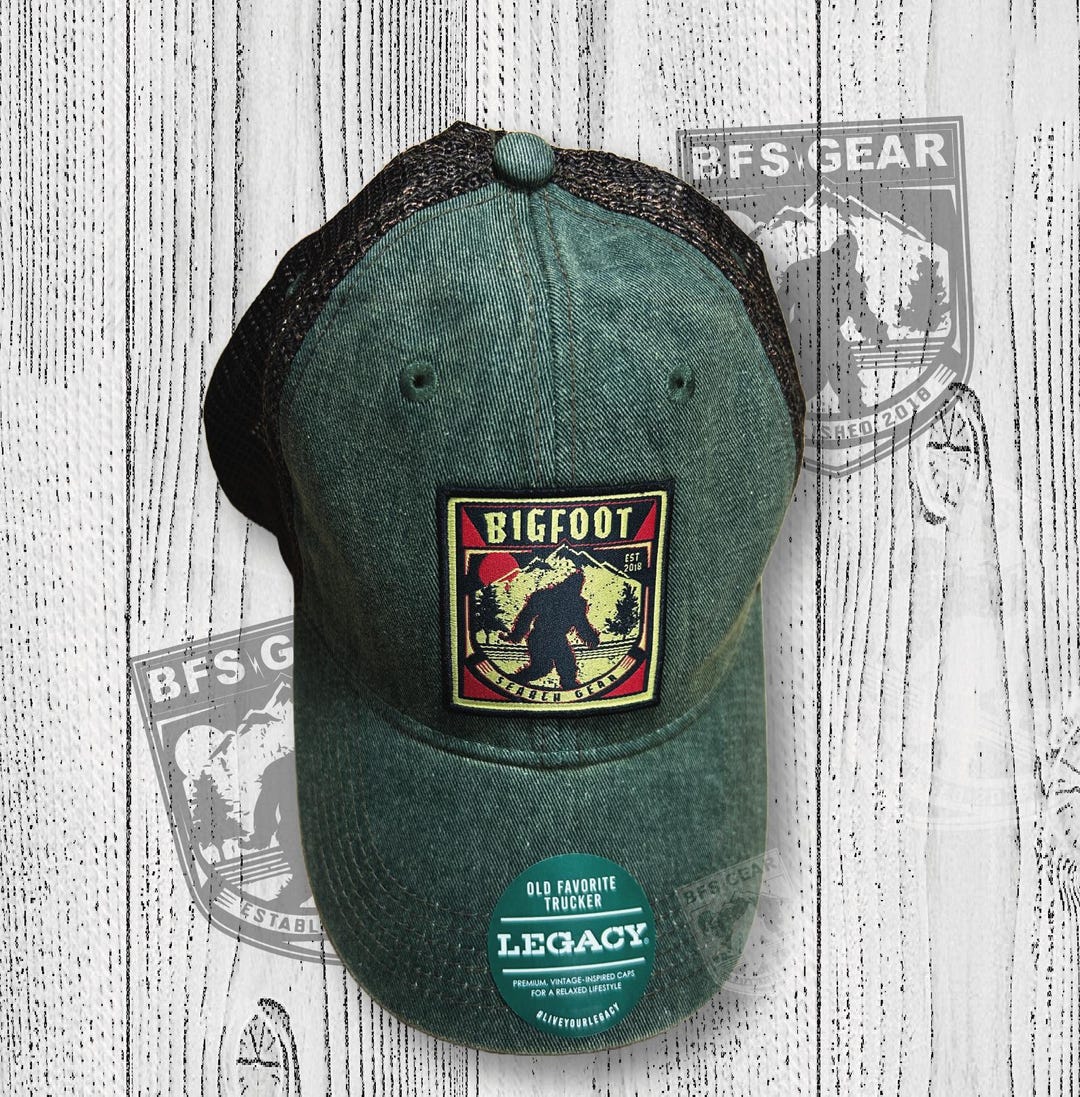 Bigfoot Search Gear Legacy Hat - Etsy