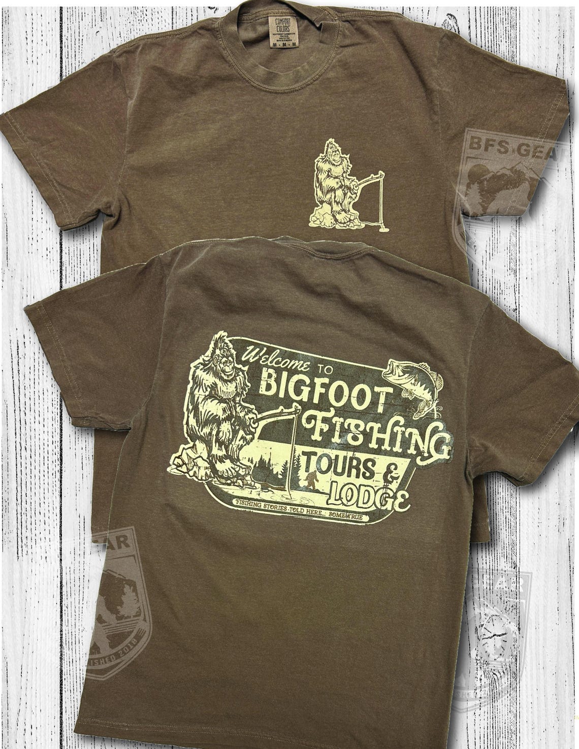 Bigfoot Search Gear Artist Designed Original Brand - Bigfoot Fishing ...