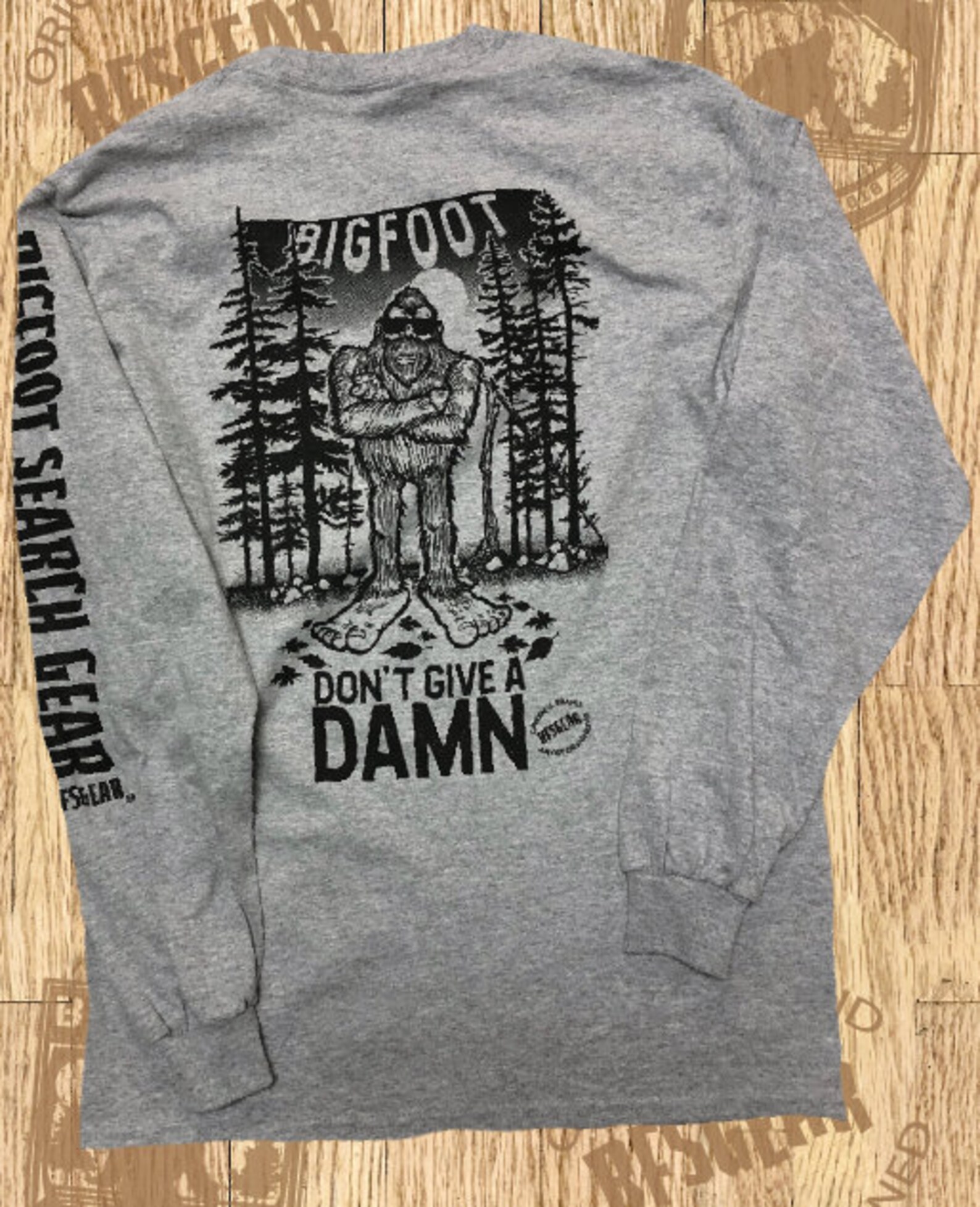 Bigfoot Search Gear Original Brand Artist Designed Don't - Etsy