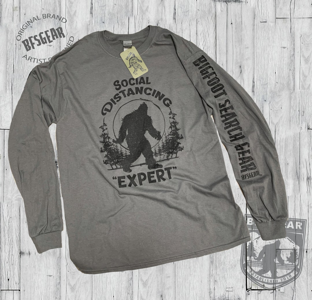Bigfoot Search Gear Original Brand Artist Designed Social Distancing ...