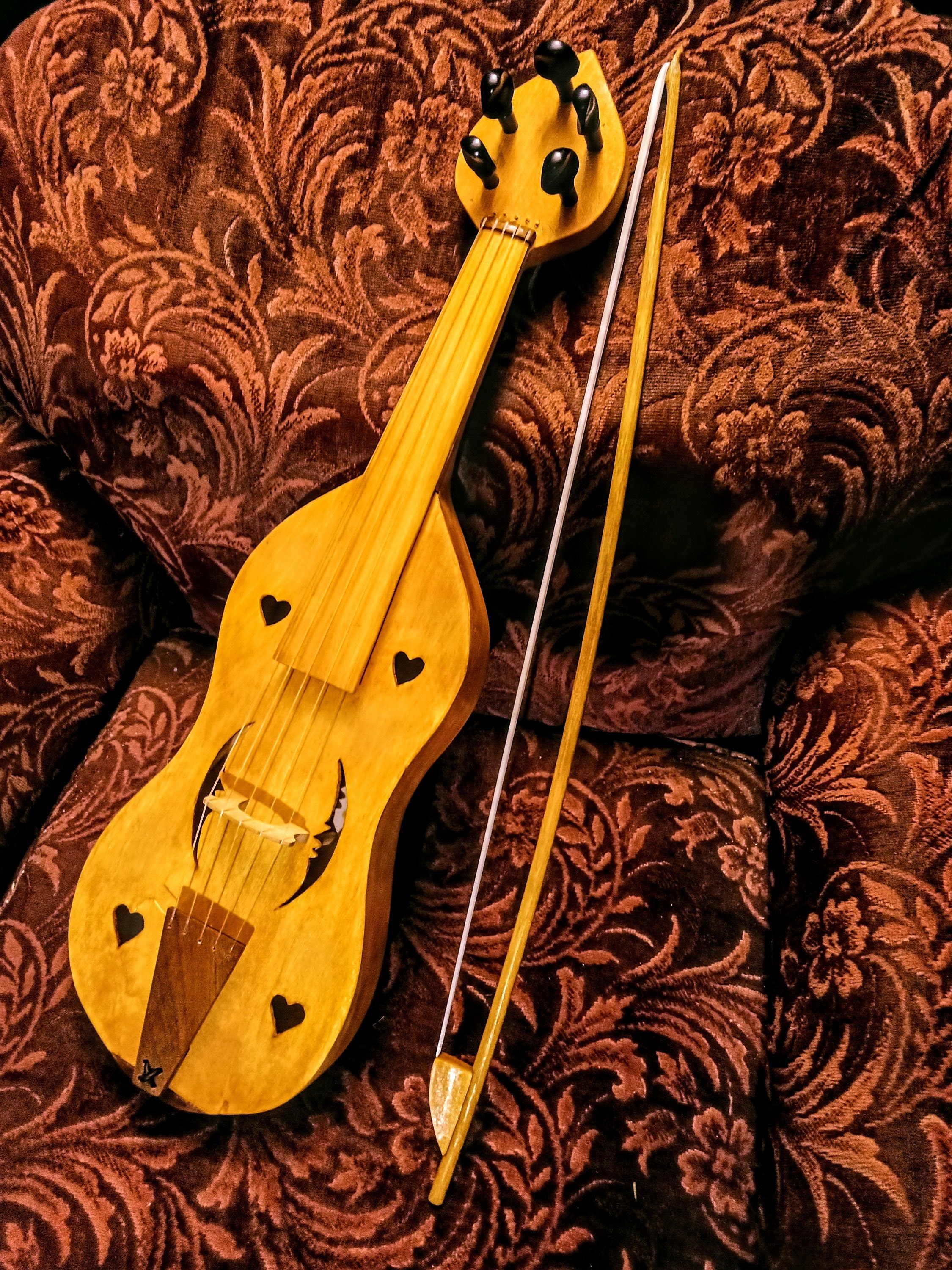 Treble Medieval Fiddle/vielle - Etsy