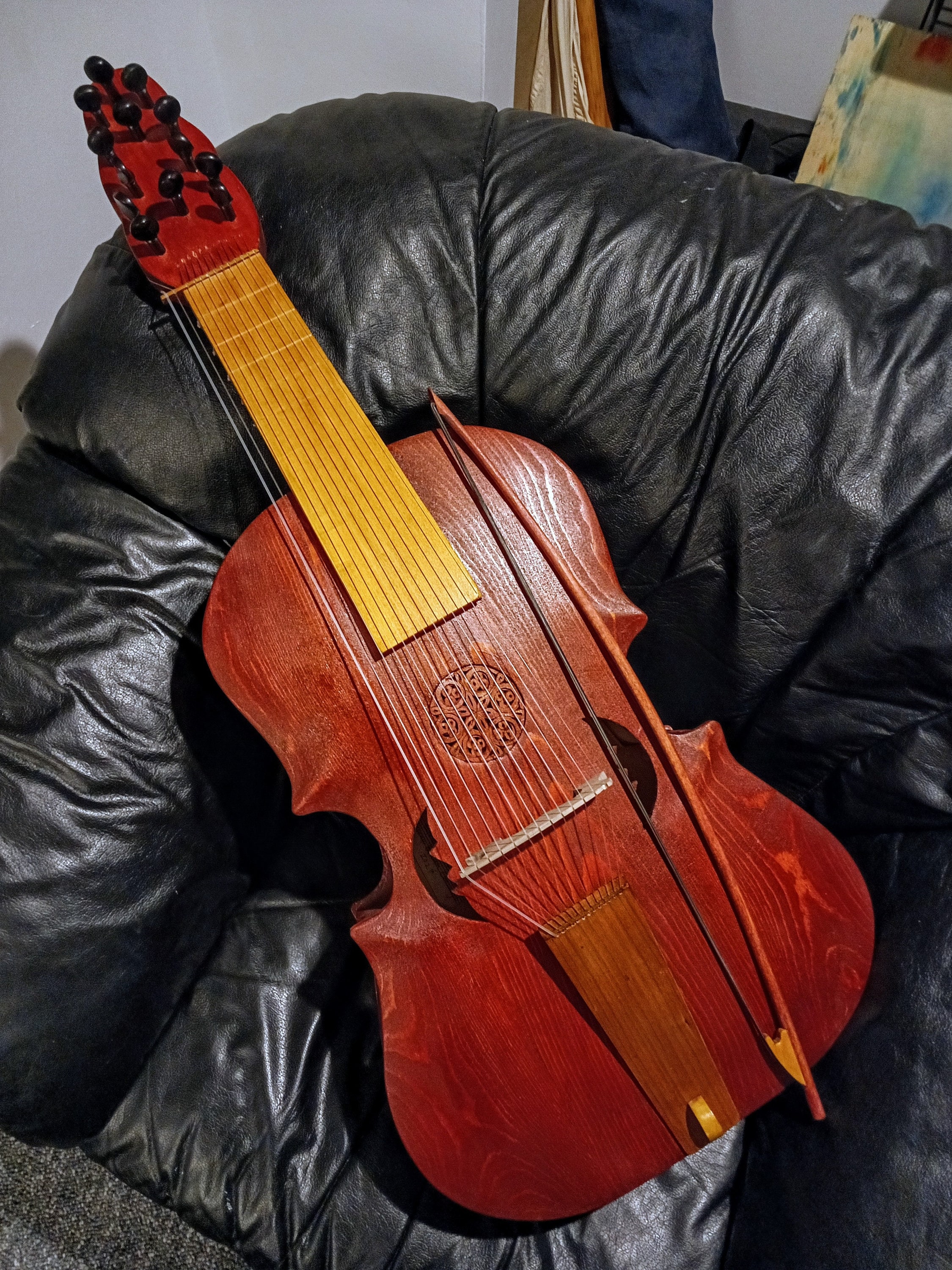 Lira Da Gamba/lirone - Etsy UK