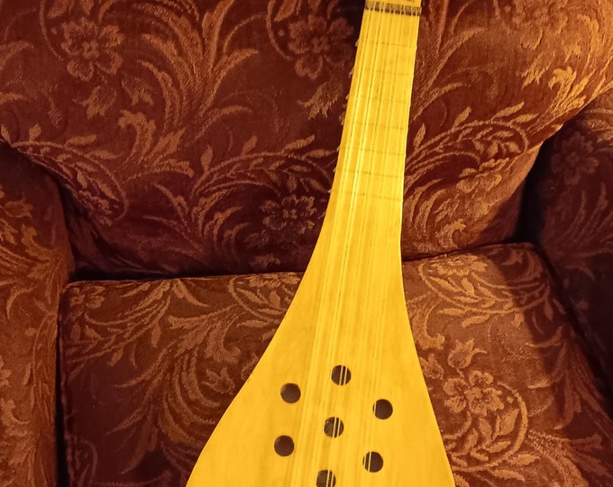 Dotara, Carved Wood Instrument, 4 String Guitar, Bangladeshi Musical ...