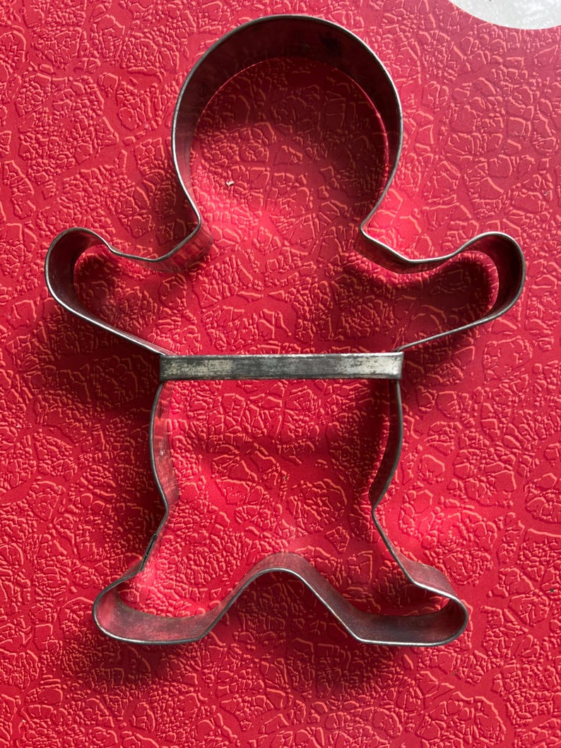 VTG Set of Christmas Bakery Commercial Cookie Cutters Featuring ...