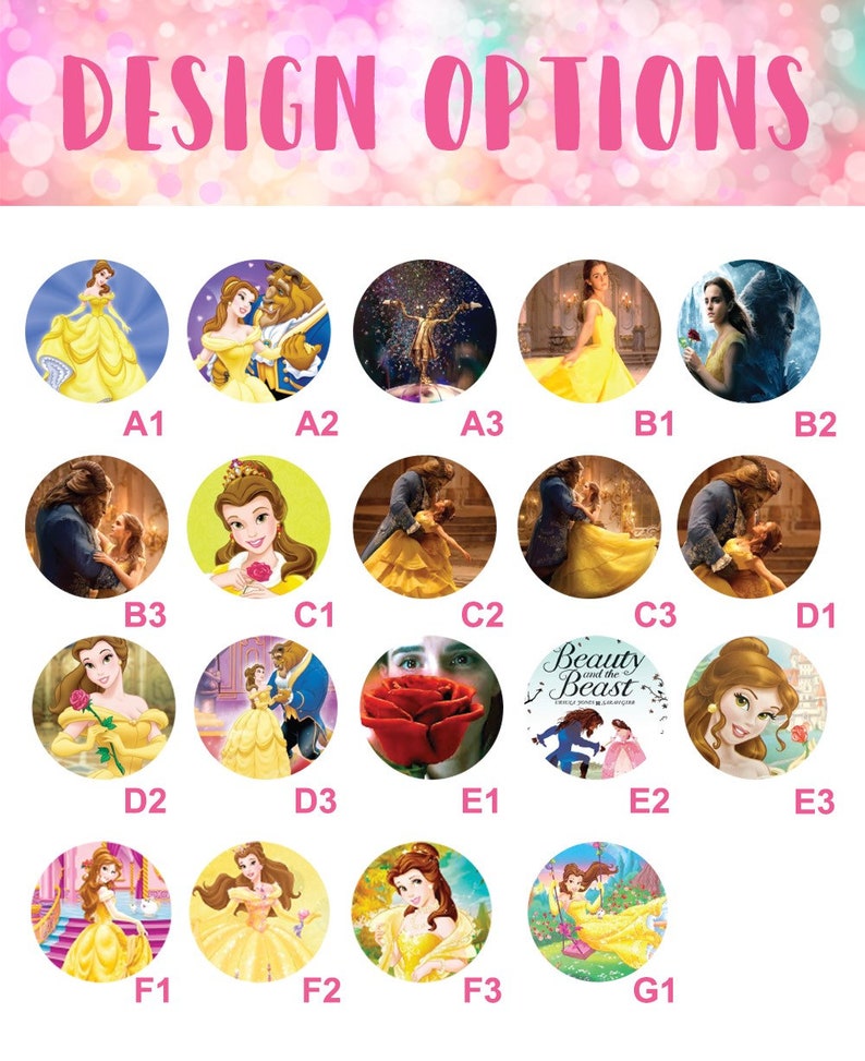 Emma Watson disney princess belle retractable ID Badge | Etsy