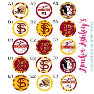 Florida State Id Badge Holder,fsu Badge Reel,badge Clip,nurse Gift ...