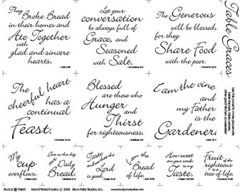 Bible verse fabric | Etsy