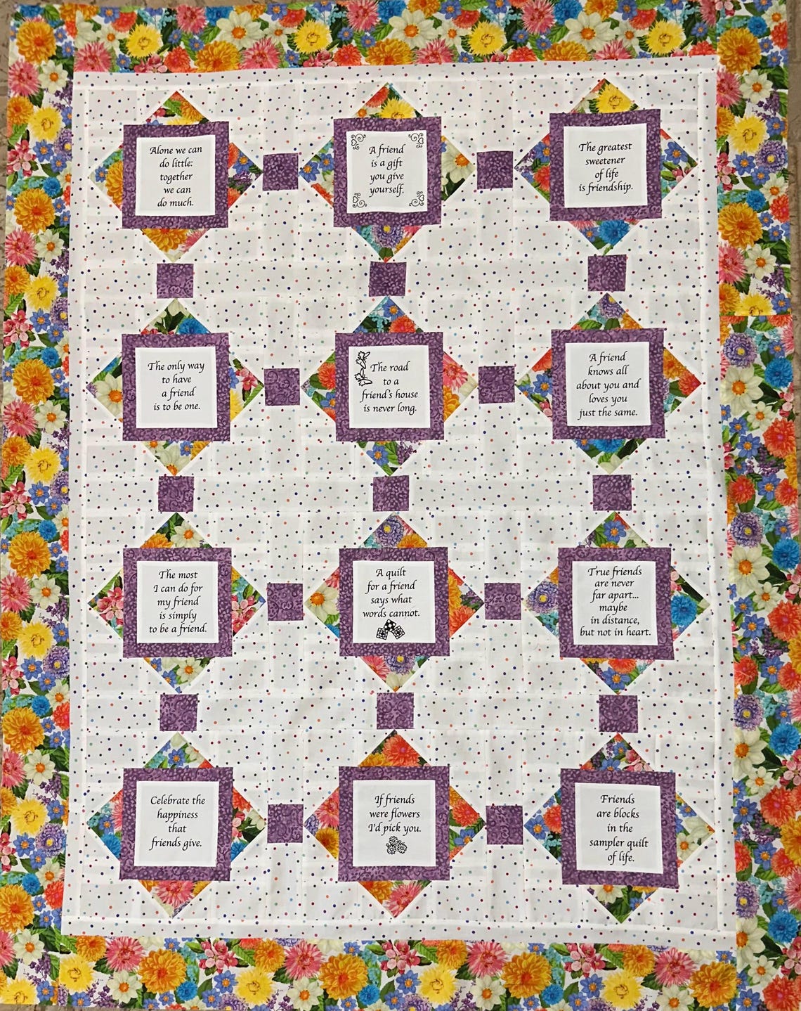 Friends Forever Fabric Panel - Etsy