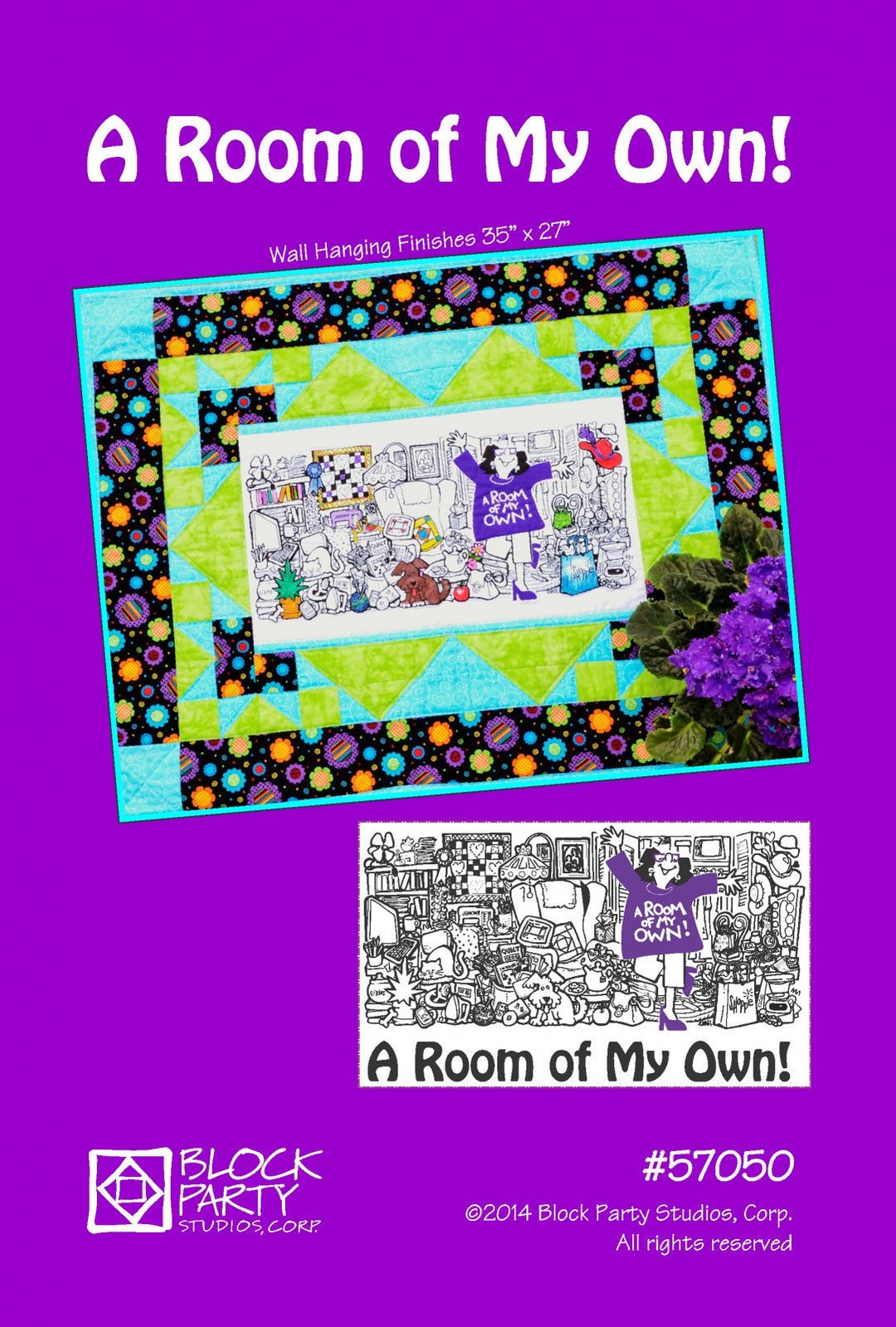 A Room of My Own Pattern and Panel - Etsy