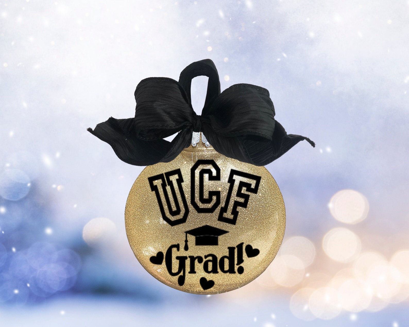 UCF Grad Inspired Ornament/graduation Gift/christmas Gift - Etsy