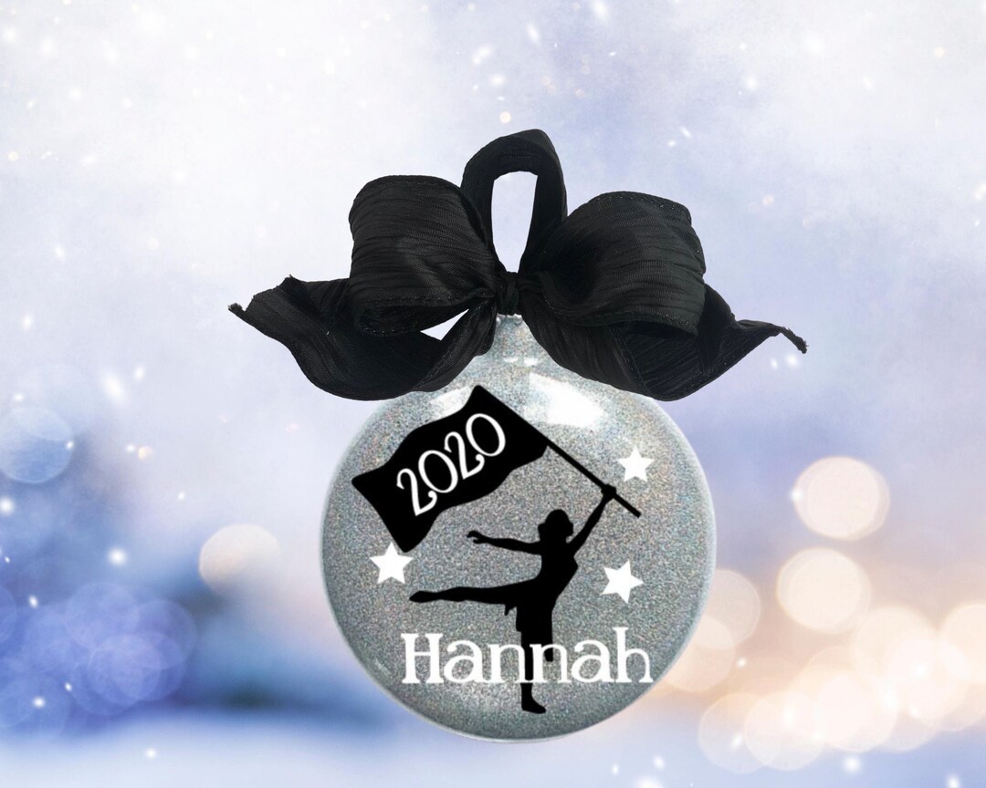 Personalized Color Guard Ornamentscolor Guard Ornamentcolor - Etsy