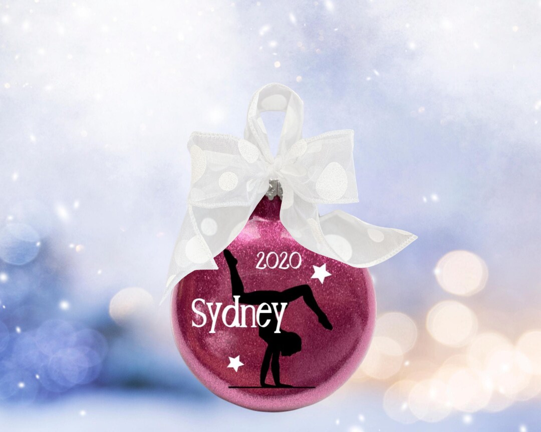 Gymnast Ornament/female Gymnast Ornament/gymnastic - Etsy