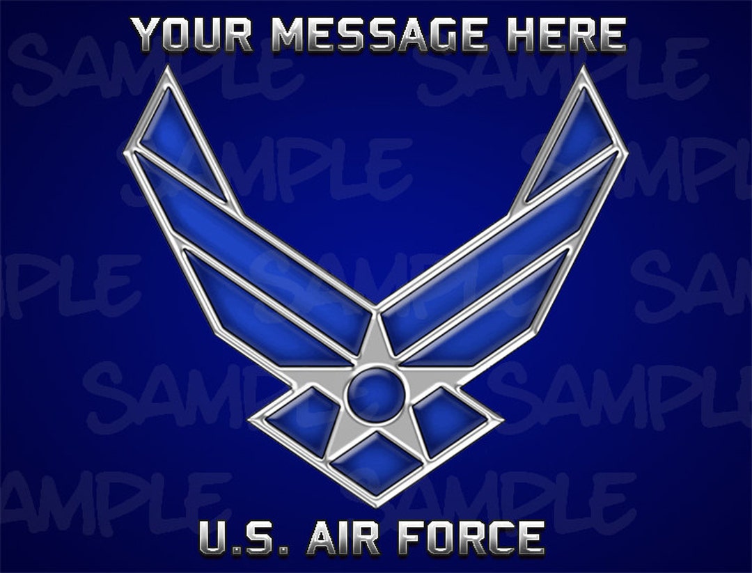 Air Force Cake Toppers