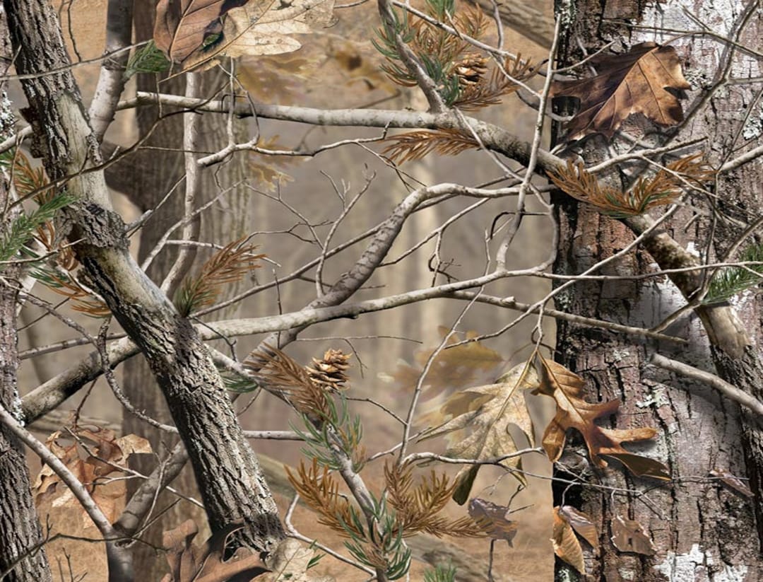 HUNTING CAMO Edible Image 1/4 1/2 Sugar Sheet Cake Topper Great for ...