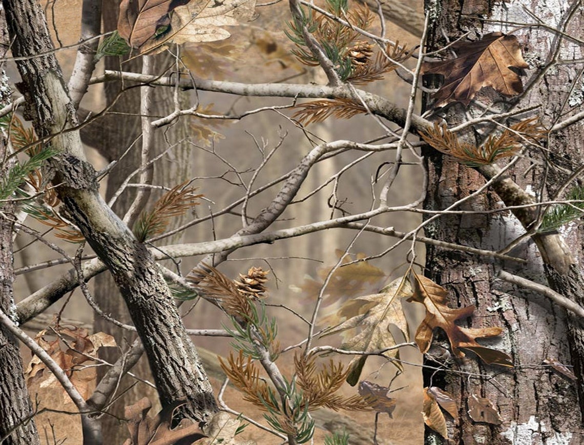 HUNTING CAMO Edible Image 1/4 1/2 Sugar Sheet Cake Topper Great for ...