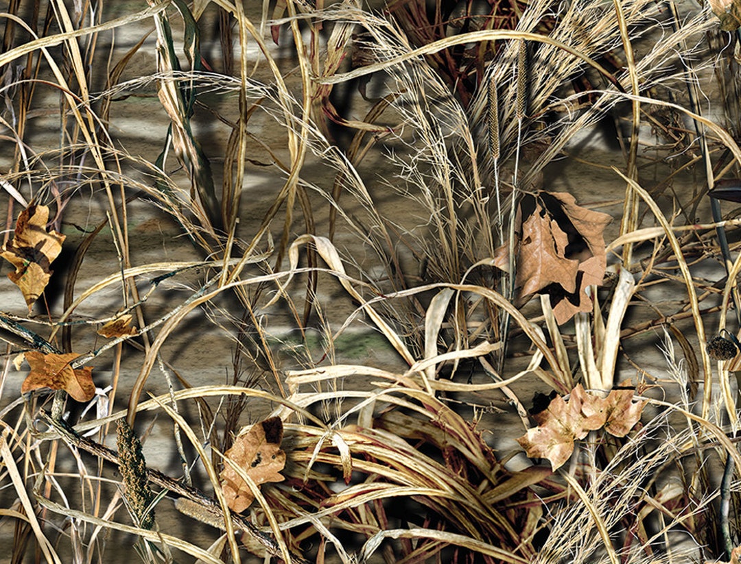 Wetlands CAMO Edible Image 1/4 1/2 Sugar Sheet Cake Topper Great for ...