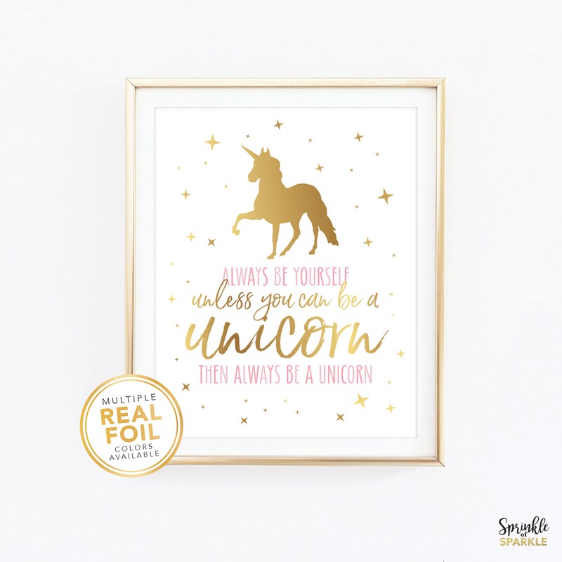 Always Be a Unicorn - Etsy