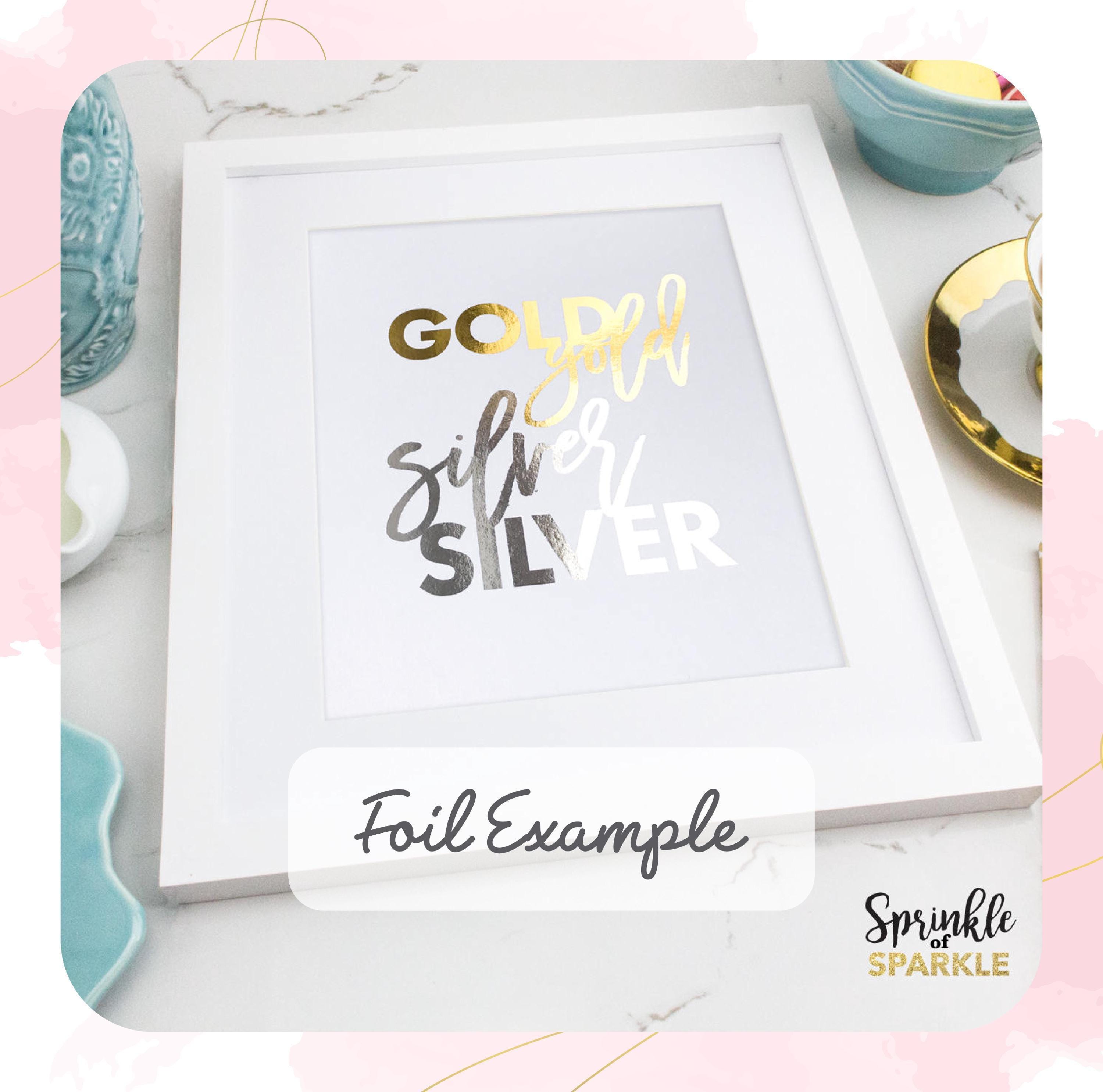 Believe in Yourself Print / Gold Foil Print / Inspirational Print ...