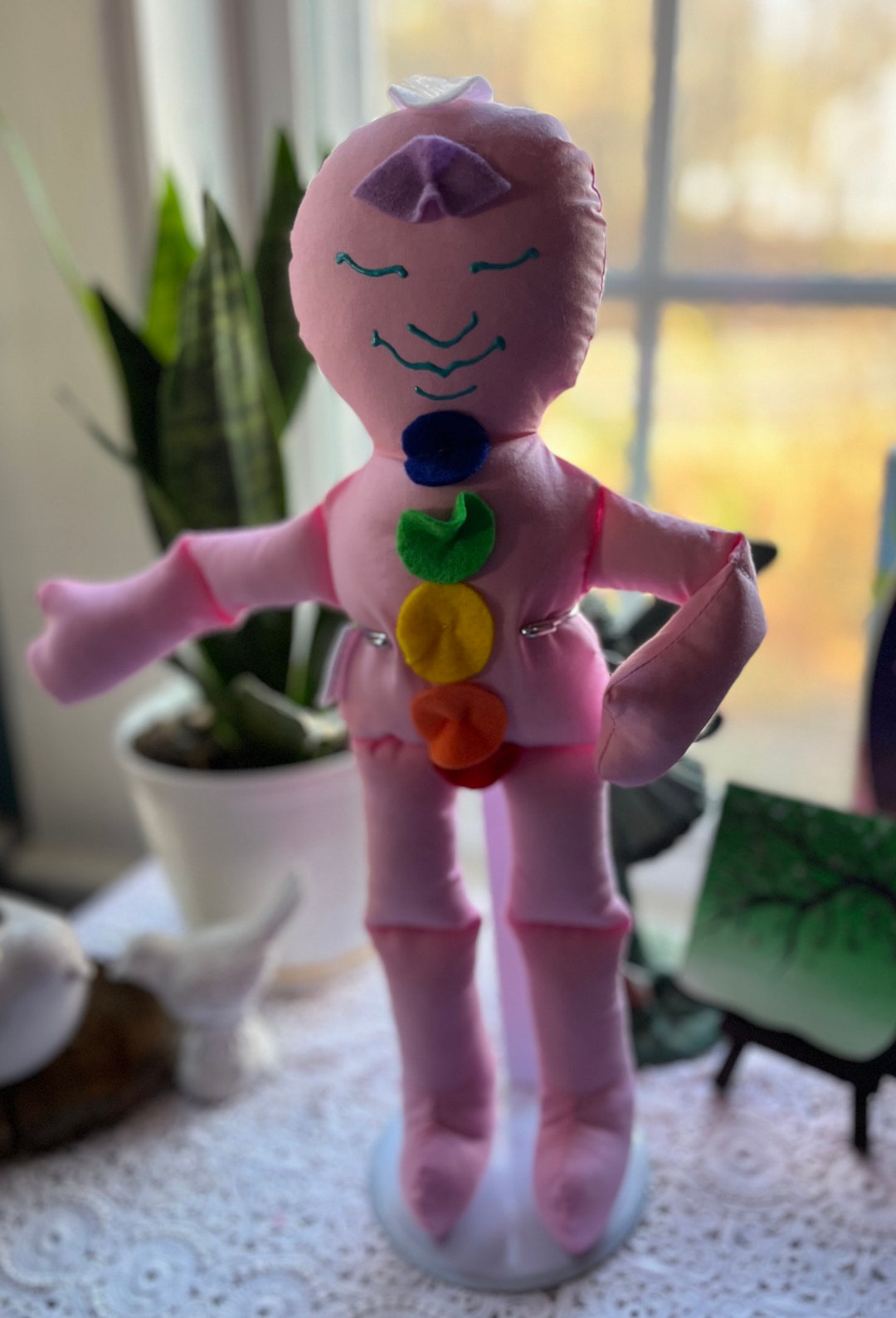 Pink Distant Healing Energy Reiki Doll/ Chakra Healing Reiki Healing - Etsy