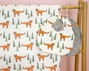 Fox Baby Bib Sewing Pattern. Fox Bib Tutorial Instant - Etsy