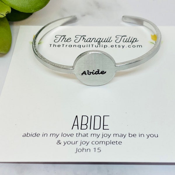 Abide - Etsy