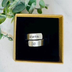 Even If Keychain - Keychain With Encouragement Card - Christian Gift ...