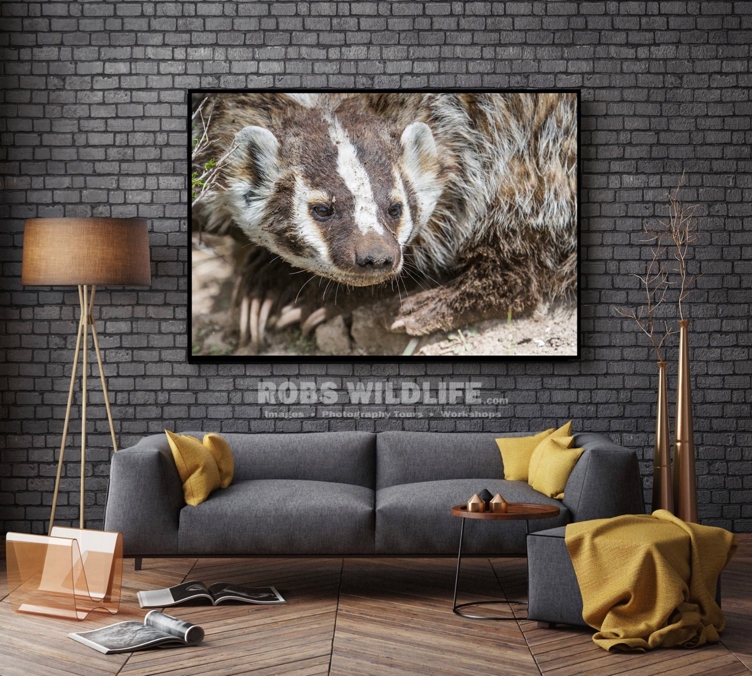 Yellowstone Badger, Wildlife Photography, Wildlife Fine Art, Honey ...