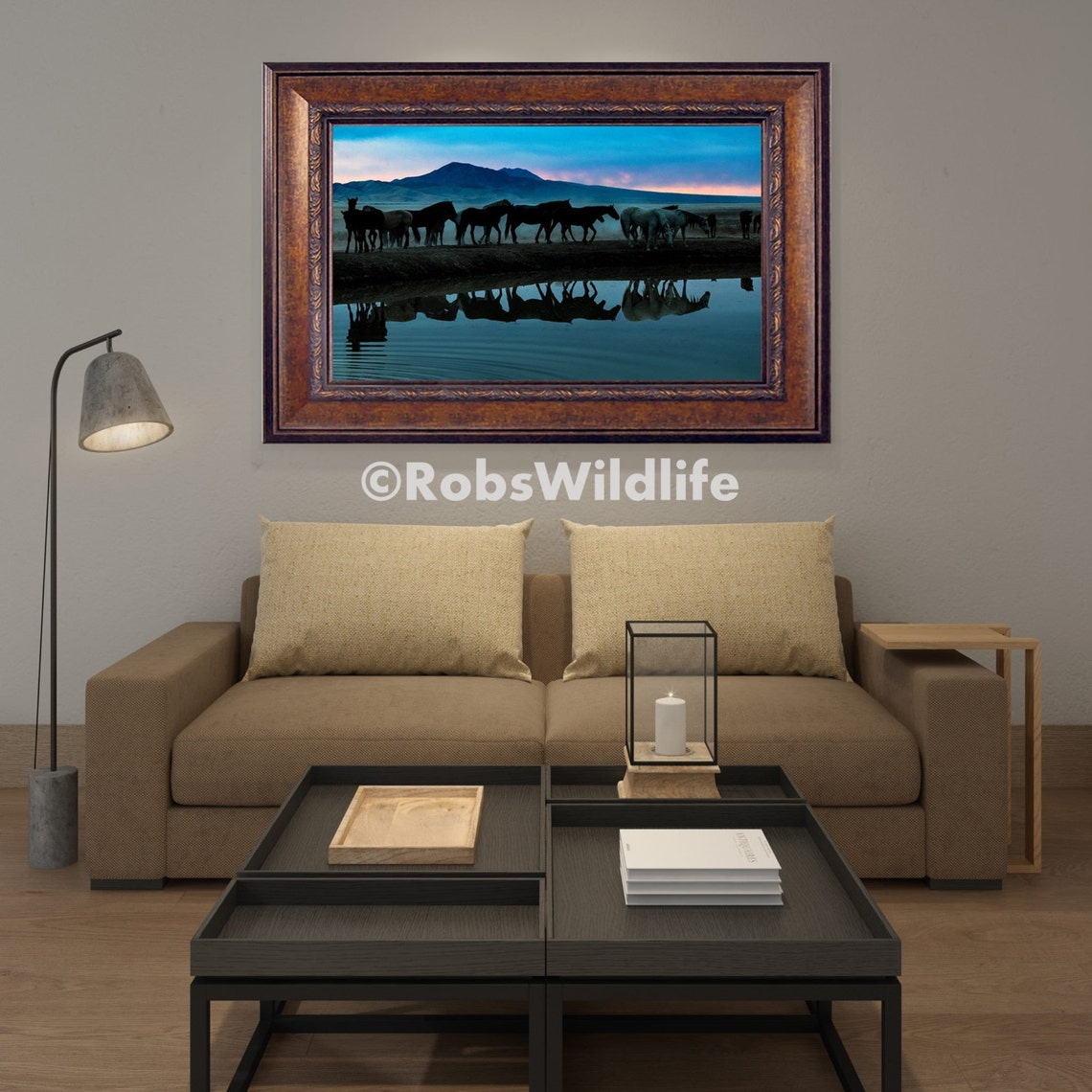 Wild Horse Silhouette, Horse Photography, Rob's Wildlife, Gifts for ...