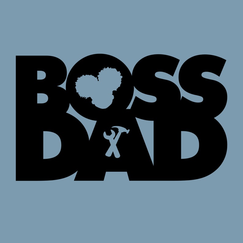 Black Girl Boss Dad SVG, Png, Boss Baby, Cricut & Silhouette Compatible ...
