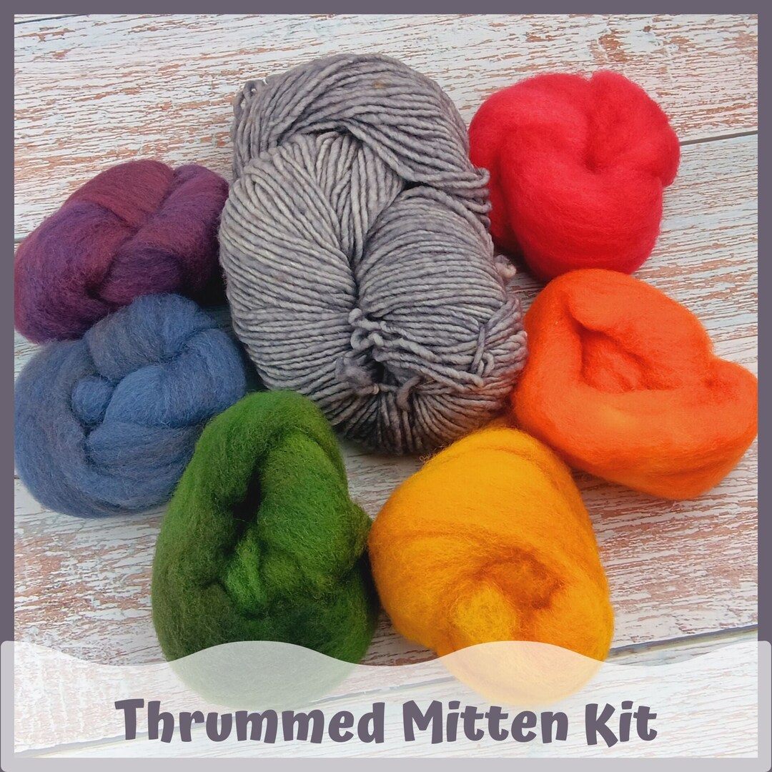 Thrummed Mitten Kit Ready to Ship - Etsy