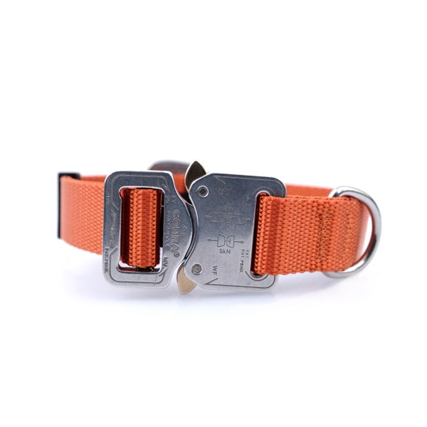 Orange Dog Collar - Etsy