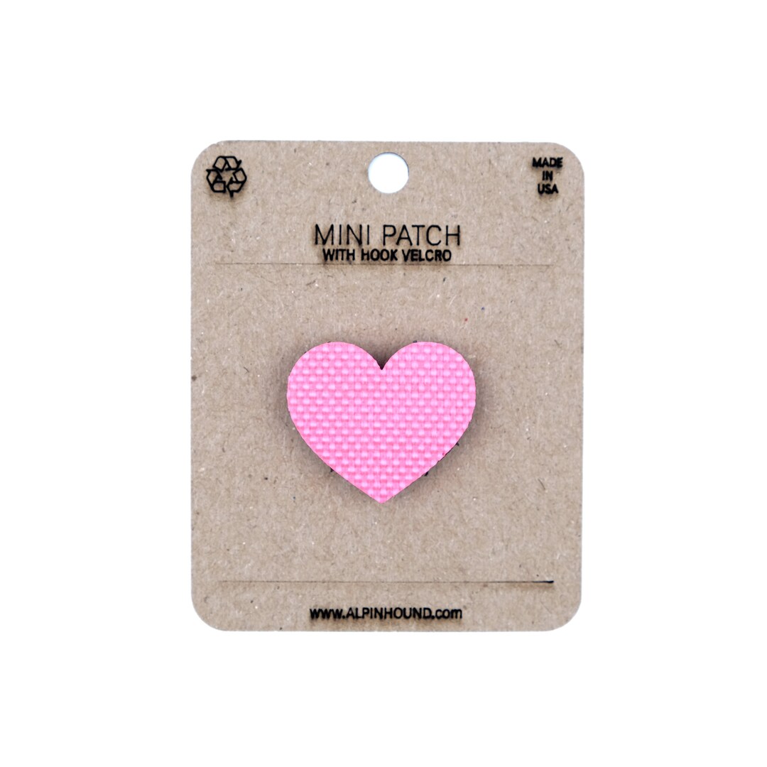 Mini Pink Heart Tactical Patch - Etsy