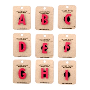 Tactical Single Letters and Numbers With Hook Backing - Etsy