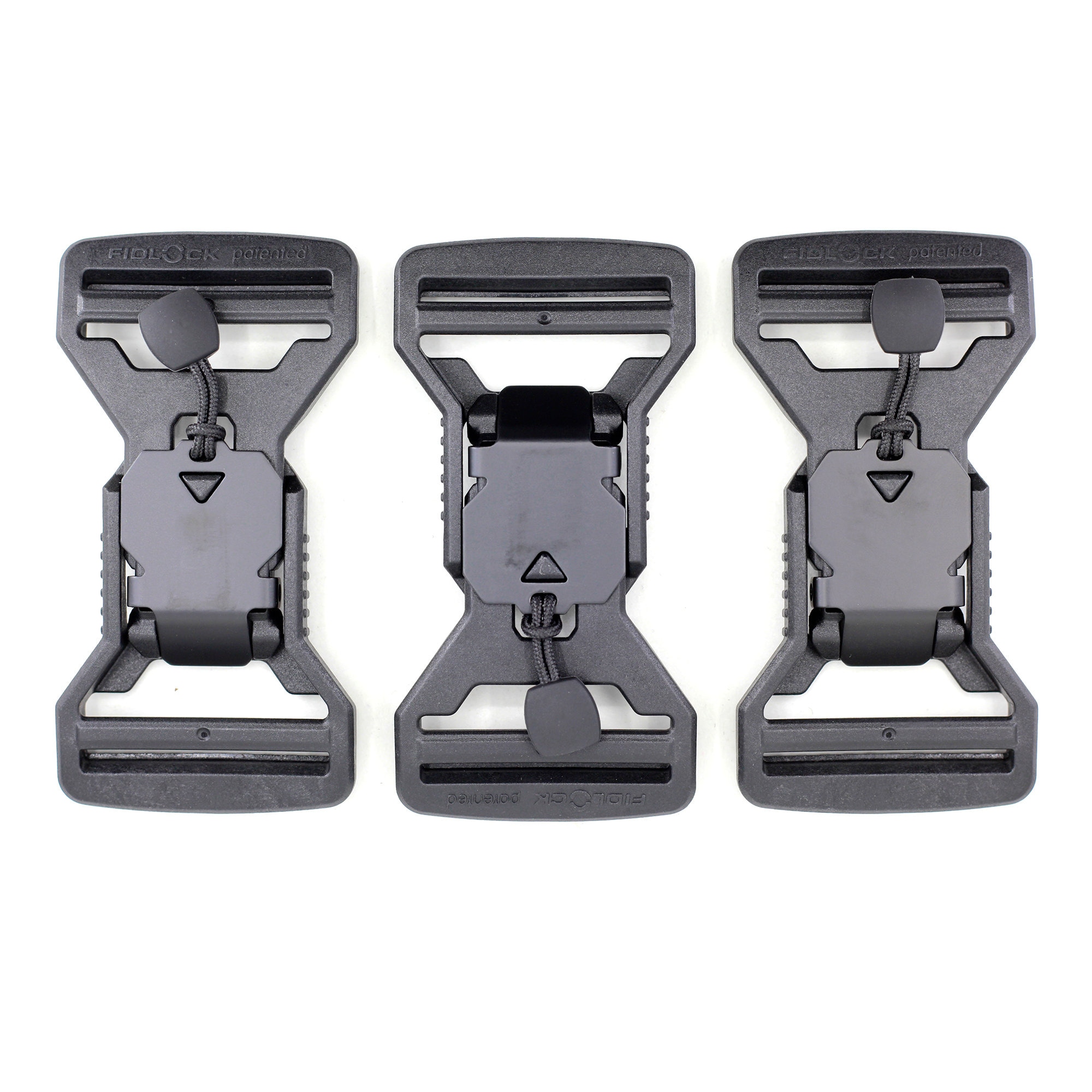Fidlock V-buckle 40mm LL Black With Pull 3 Pack - Etsy Ireland
