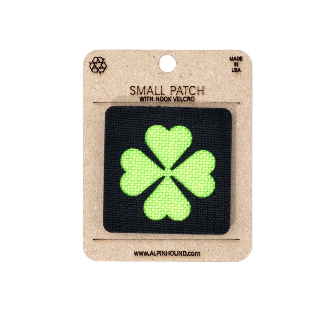 Shamrock Tactical Patch Black and Neon Green Small - Etsy