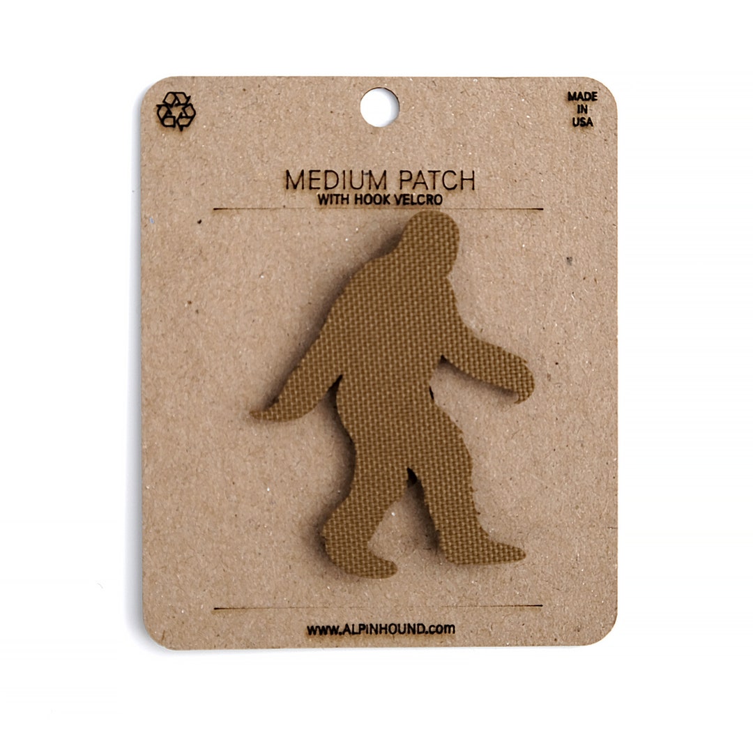 Medium Coyote Sasquatch Tactical Patch - Etsy