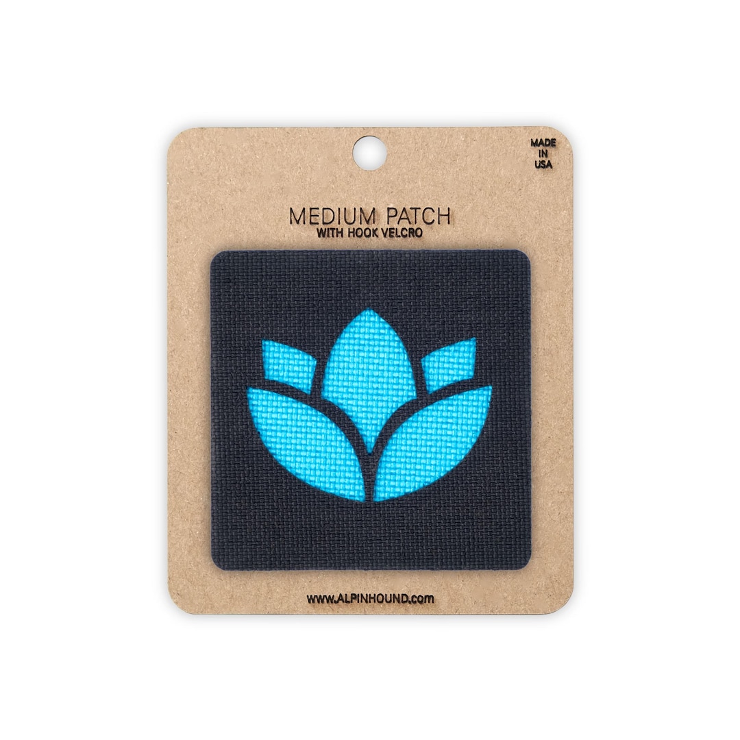 Lotus Flower Tactical Patch Medium 2X2 - Etsy