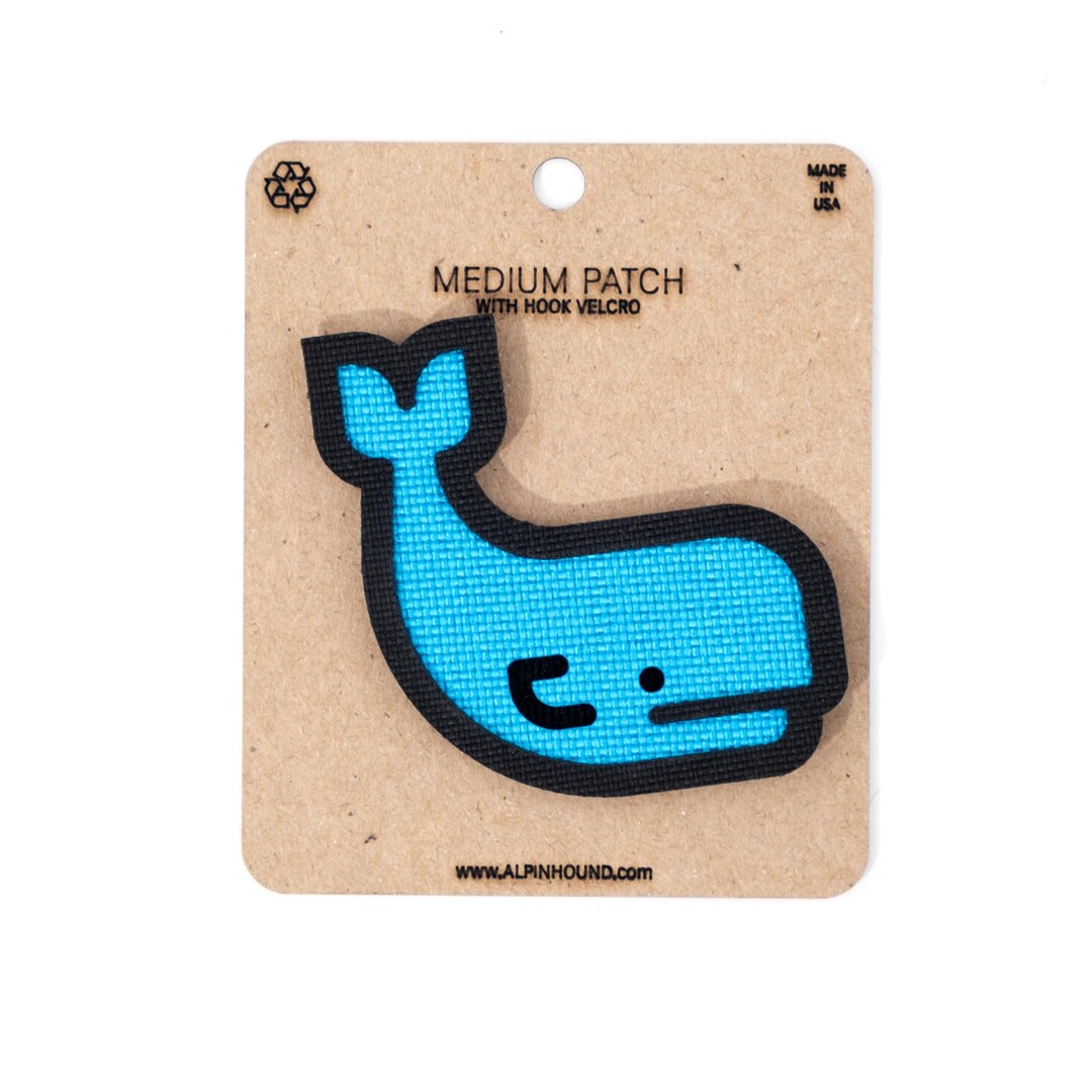 Sperm Whale Tactical Patch Medium - Etsy
