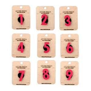 Tactical Single Letters and Numbers With Hook Backing - Etsy