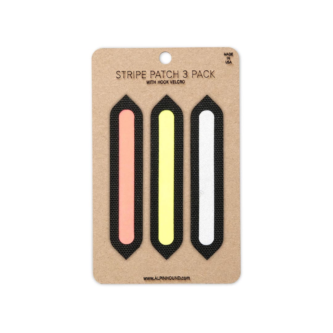 Reflective Stripe Patch 3 Pack - Etsy