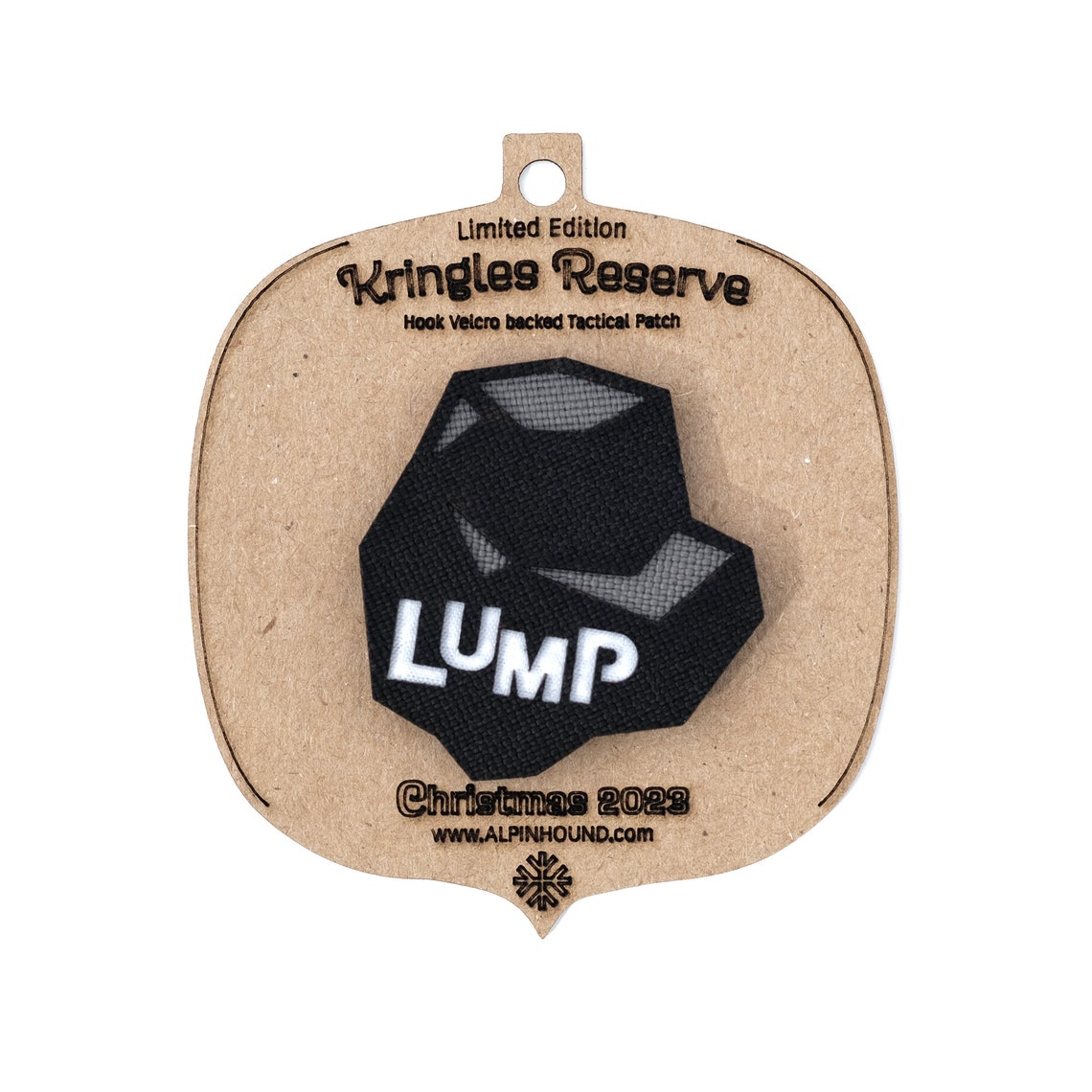 Sad Face and Coal Lump Tactical Patch Christmas Ornament Set - Etsy