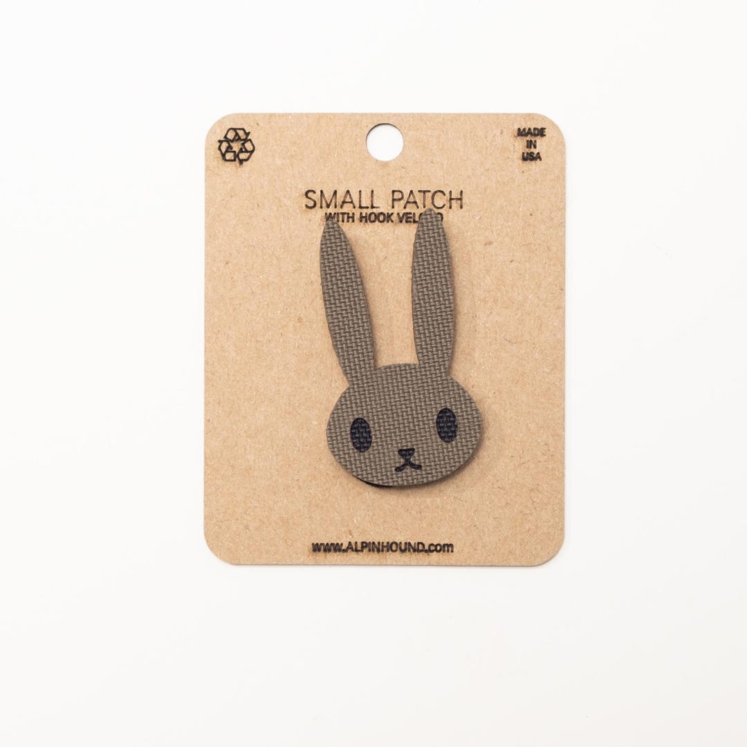 Bunny Tactical Patch Small Ranger - Etsy