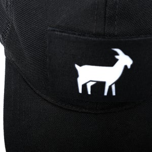 2x3 Inch Black and White Goat Tactical Hat Patch - Etsy