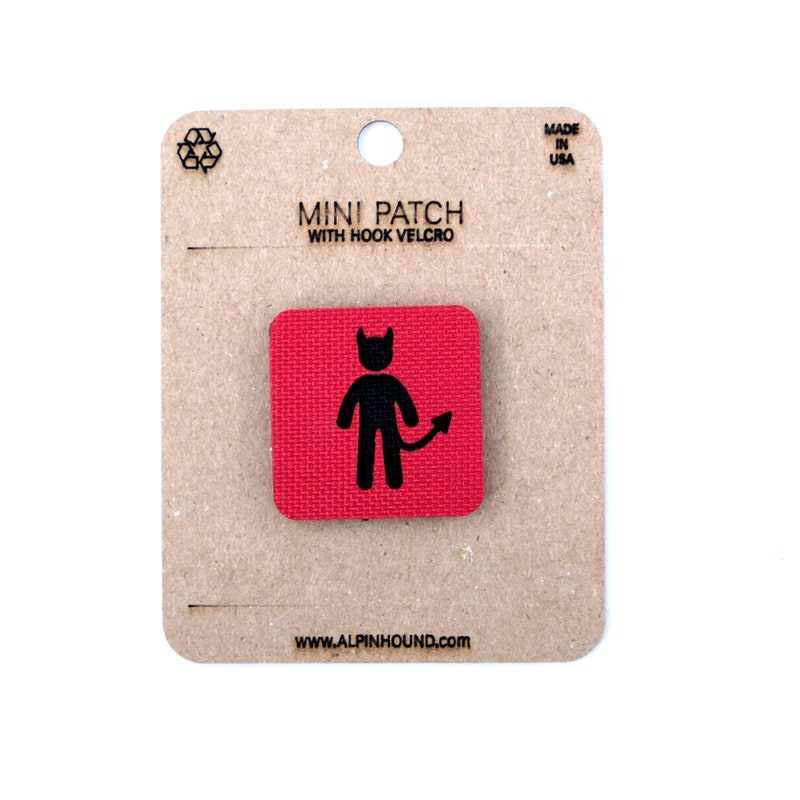 Red Devil Patch - Etsy