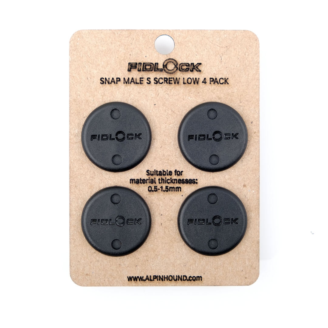 Fidlock® SNAP Male S Screw Low 4 Pack - Etsy Italia