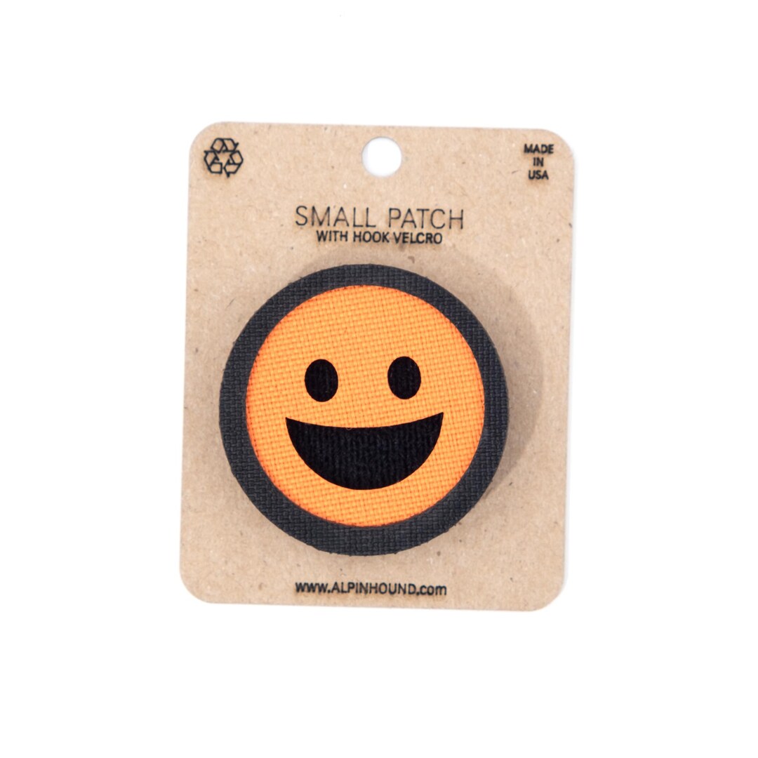 Smiley Face Tactical Patch Small 38MM - Etsy