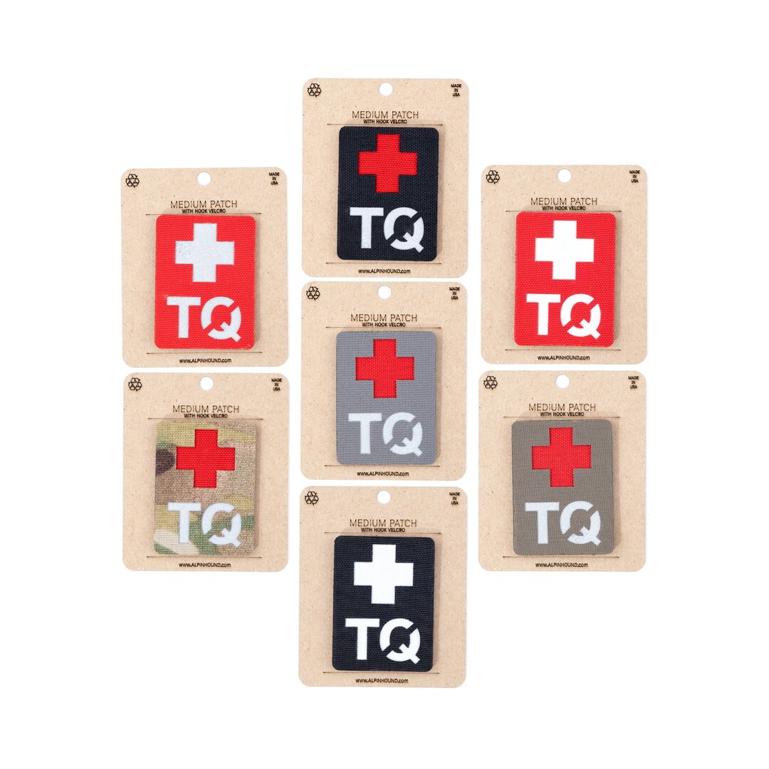 TQ (tourniquet) Patch 1.5x2" - Etsy