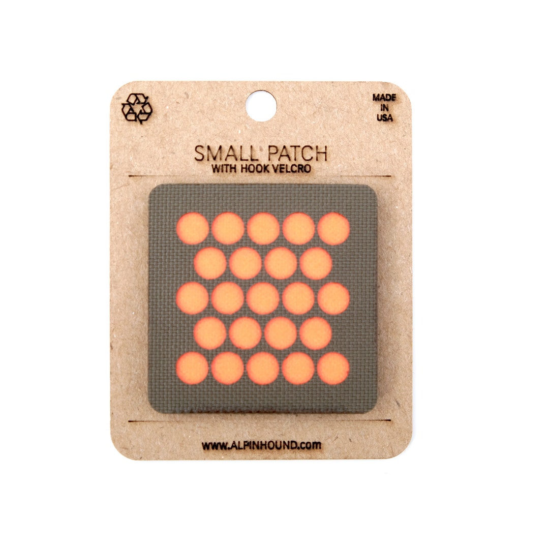 Small Ranger and Reflective Orange Circle Array Tactical Patch - Etsy